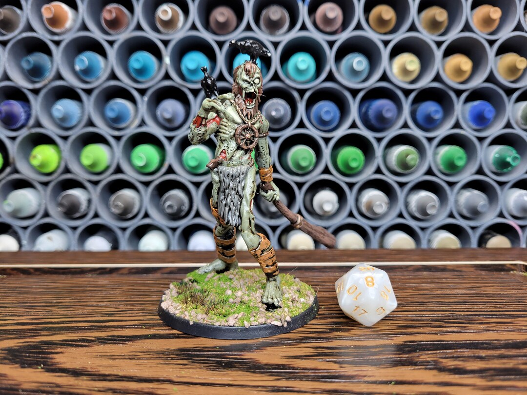 Undead Giant, Custom Painted Dungeons and Dragons Miniature - Etsy