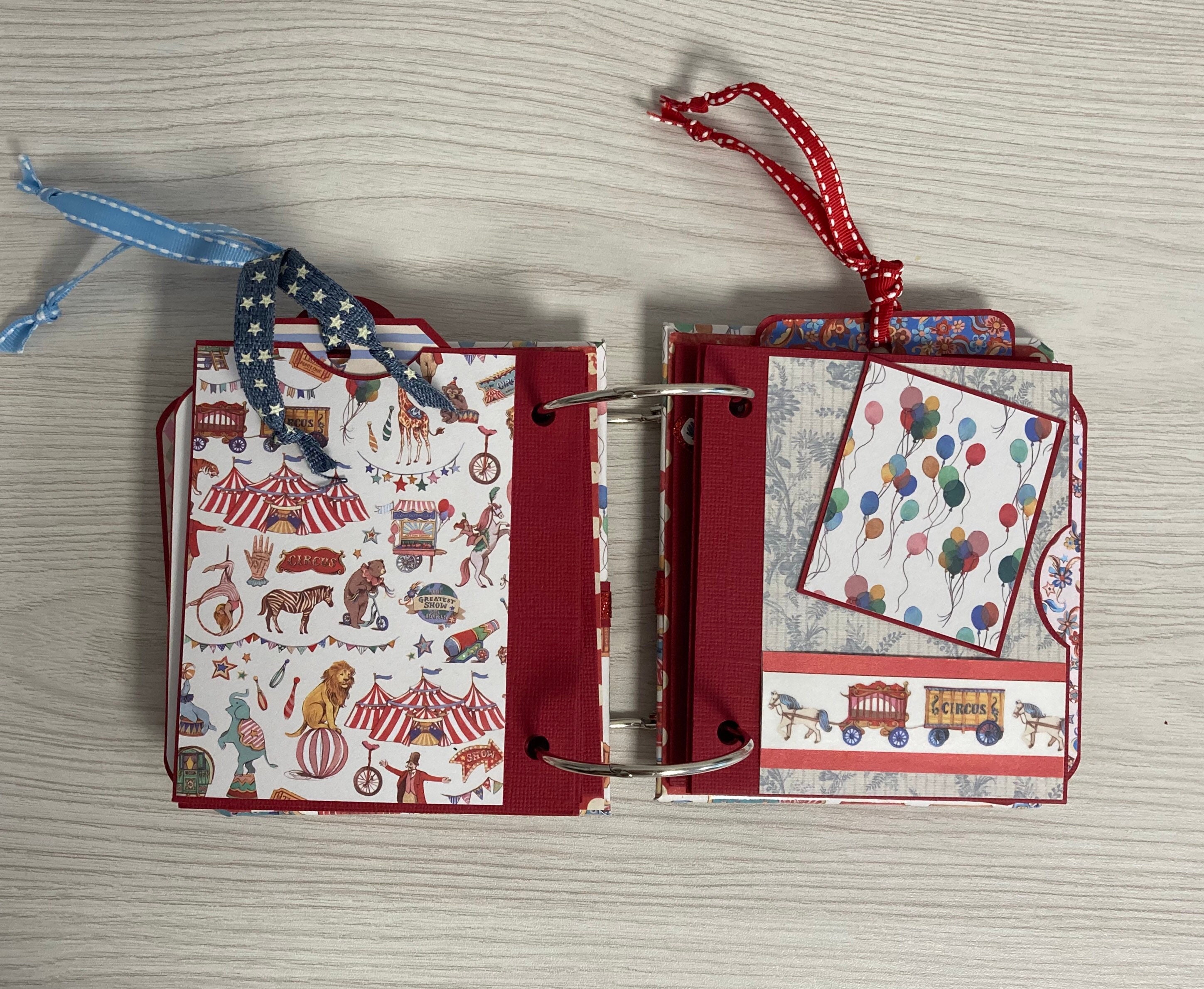 Circus Junk Journal, Circus Journal, Circus Book, Vintage Circus ...