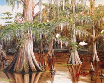 Swamp Art - Etsy