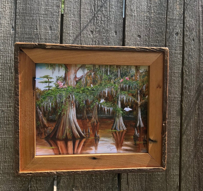 Swamp Birds Louisiana Art Print Cajun Decor Acadiana Art - Etsy