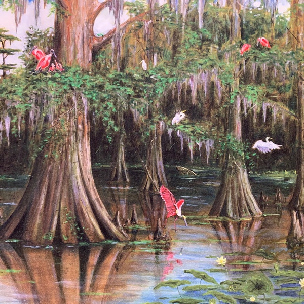 Swamp Backdrop - Etsy