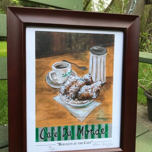 New Orleans Cafe' Du Monde Art Print, French Quarter Art, Louisiana ...