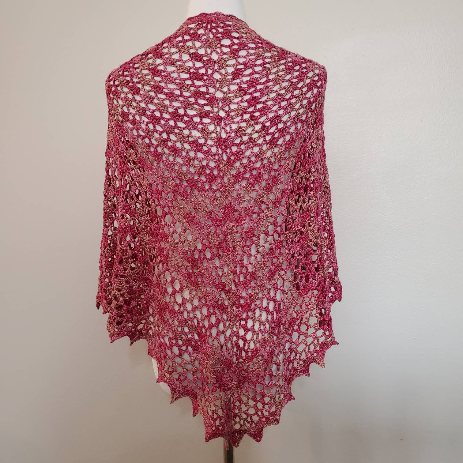Gorgeous Silk Shawl - Etsy