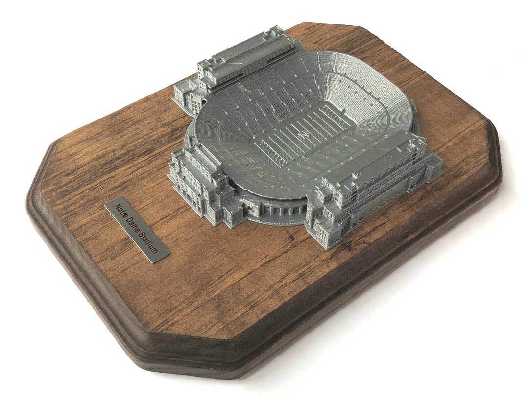 Notre Dame Stadium Replica Model - Fighting Irish - NCAA Football ...
