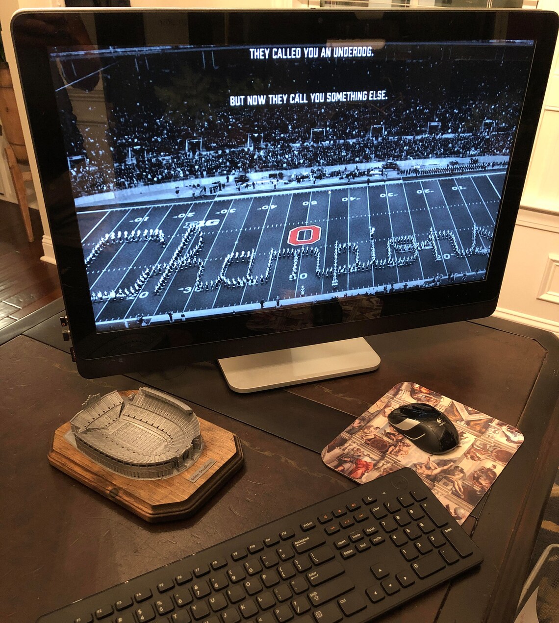 Ohio Stadium Replica Model Ohio State Buckeyes Horseshoe | Etsy