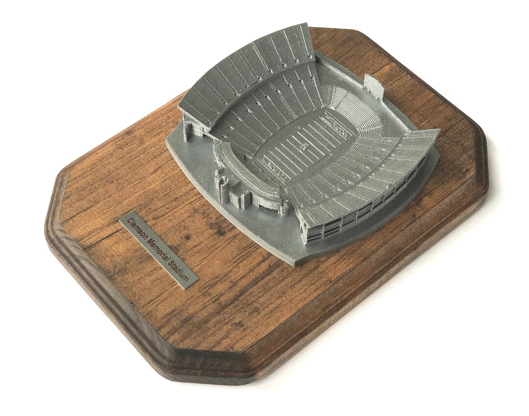 Clemson Memorial Stadium Replica Model - Clemson Tigers - Death Valley ...