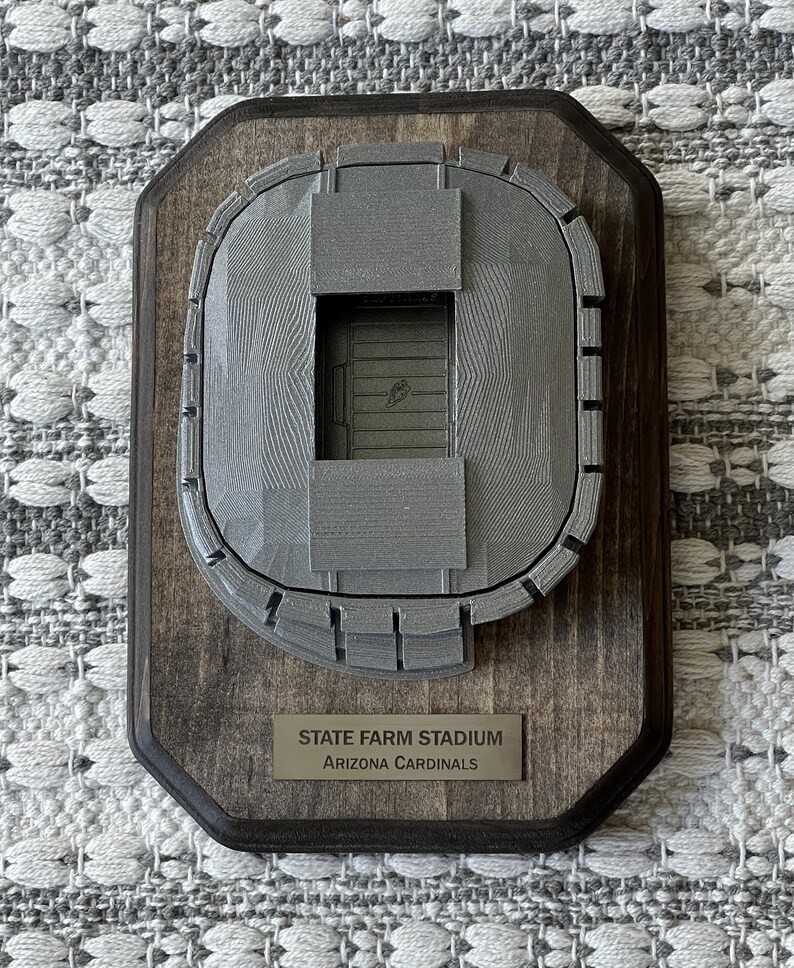 State Farm Stadium Replica Model Arizona Cardinals NFL Football - Etsy