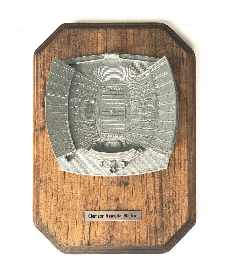 Clemson Memorial Stadium Replica Model Clemson Tigers - Etsy