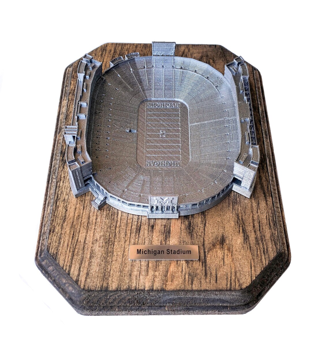 Michigan Stadium Replica Model Michigan Wolverines the Big | Etsy