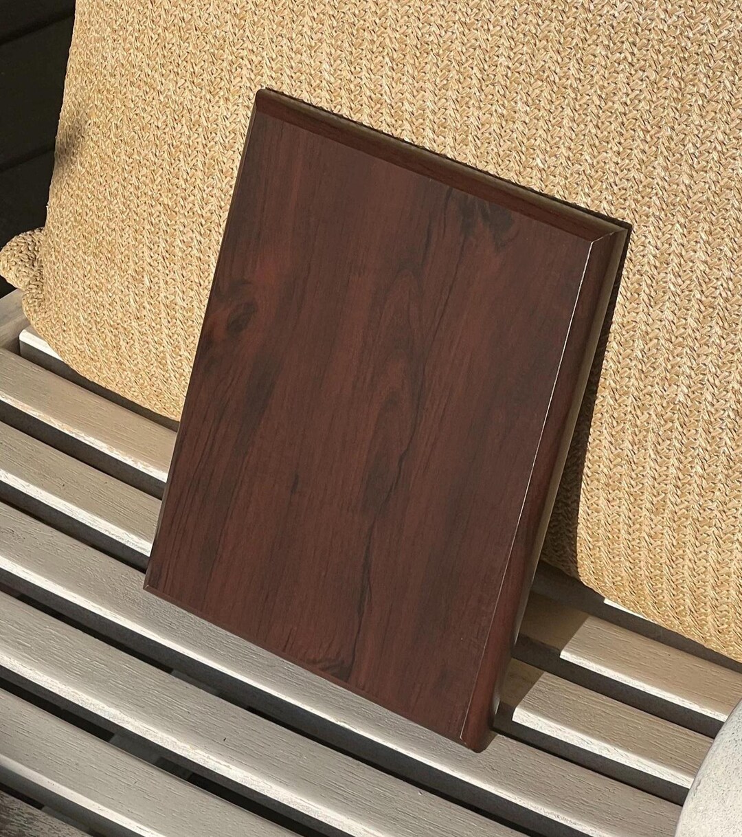 Blank Cherry Finish Wood Plaque, 8" X 10", Perfect for DIY Crafts, Free ...