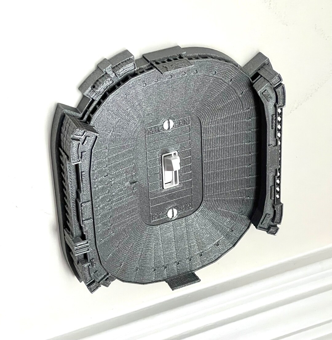 Michigan Stadium Light Switch Cover - Michigan Wolverines - the Big ...