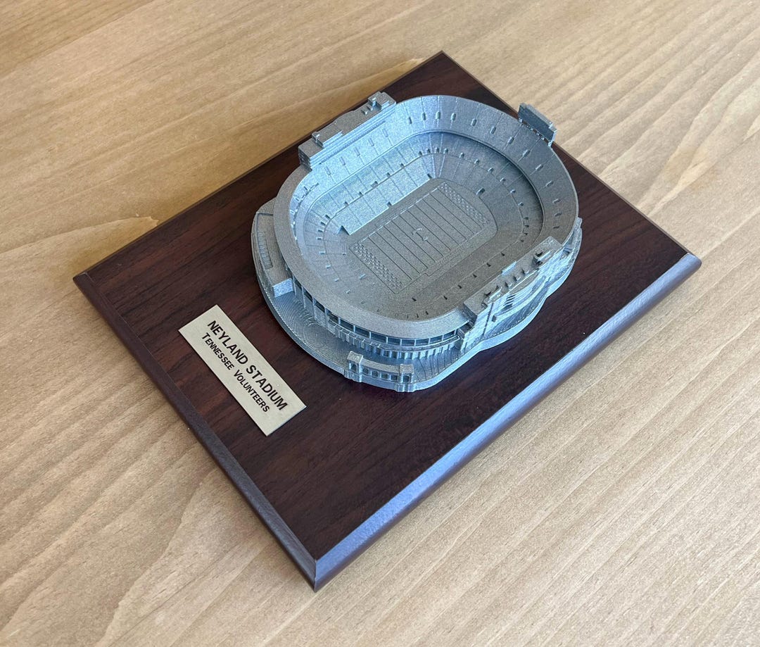 Neyland Stadium Replica Model 3D - Tennessee Volunteers Football - the ...