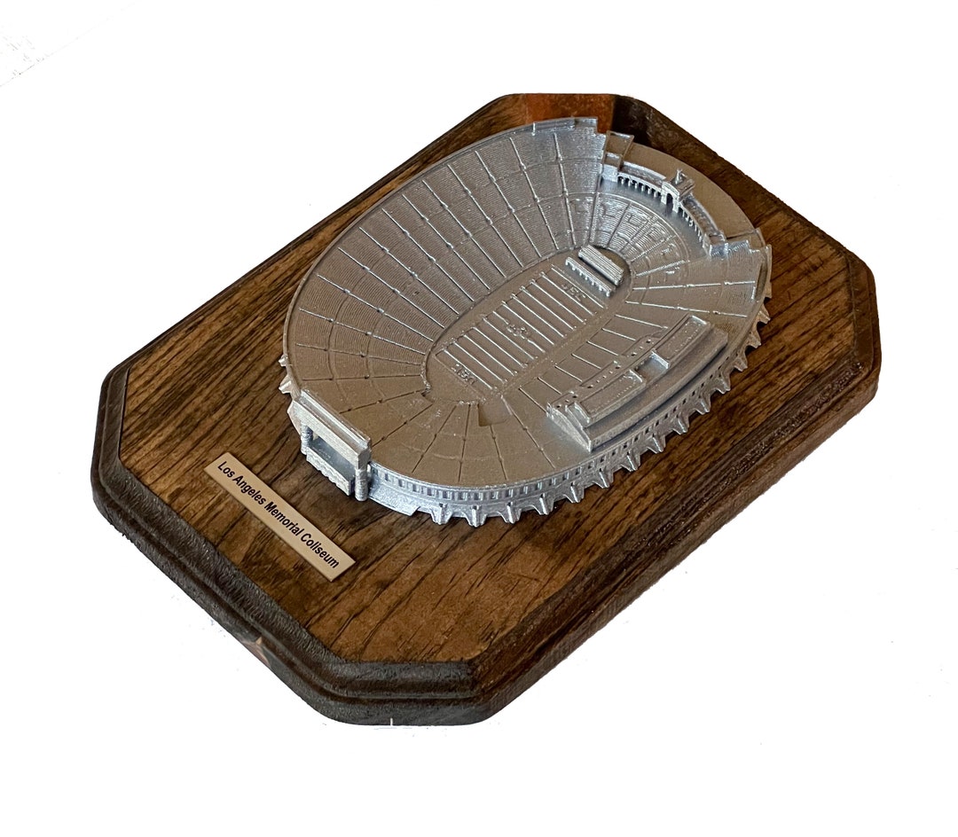 Los Angeles Memorial Coliseum Replica Stadium Model 3D - USC Trojans ...