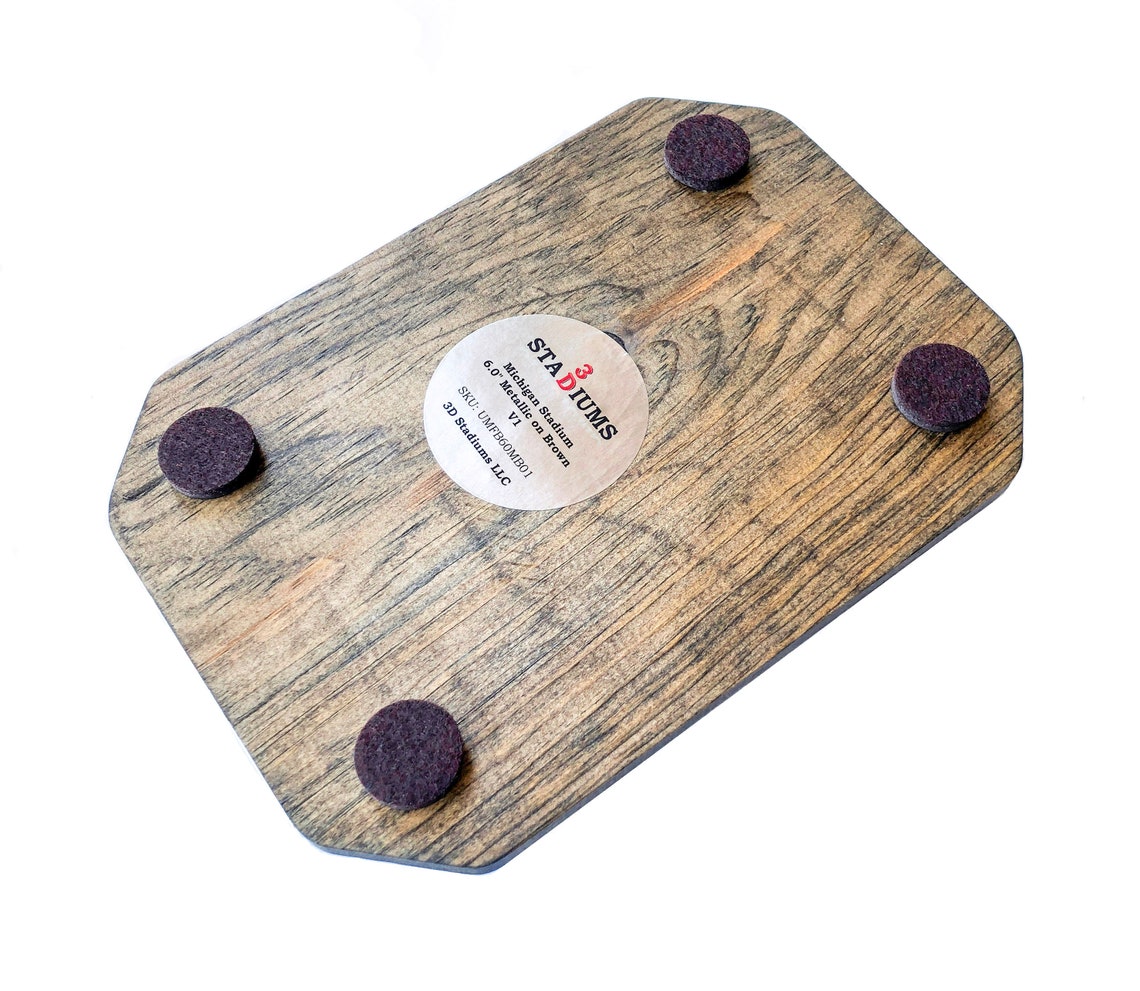 Michigan Stadium Replica Model Michigan Wolverines the Big | Etsy