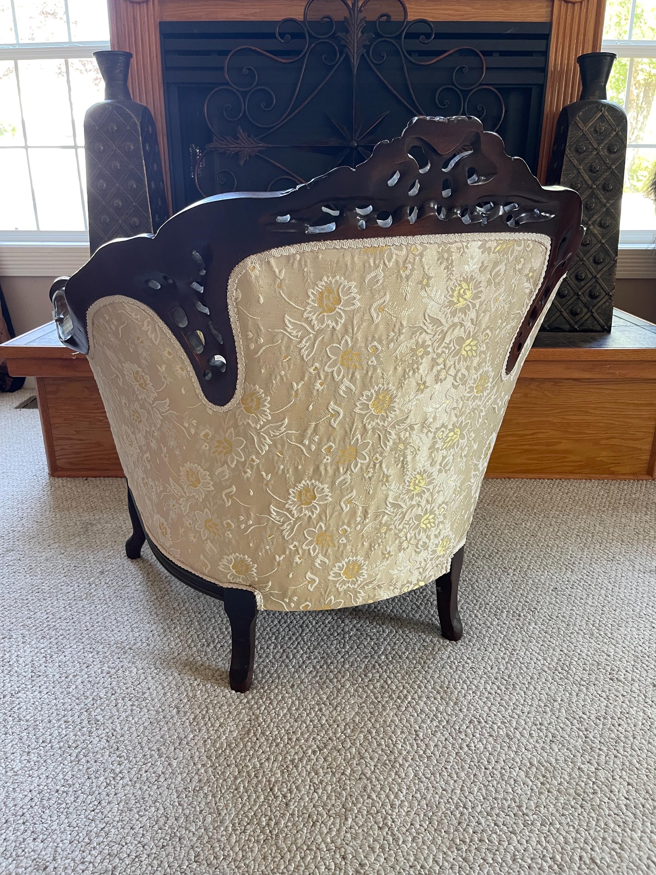 Customizable in Cowhide, Hand Carved, Antique Chair - Etsy