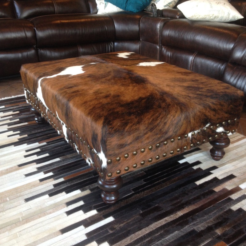 Cowhide Furniture - Etsy