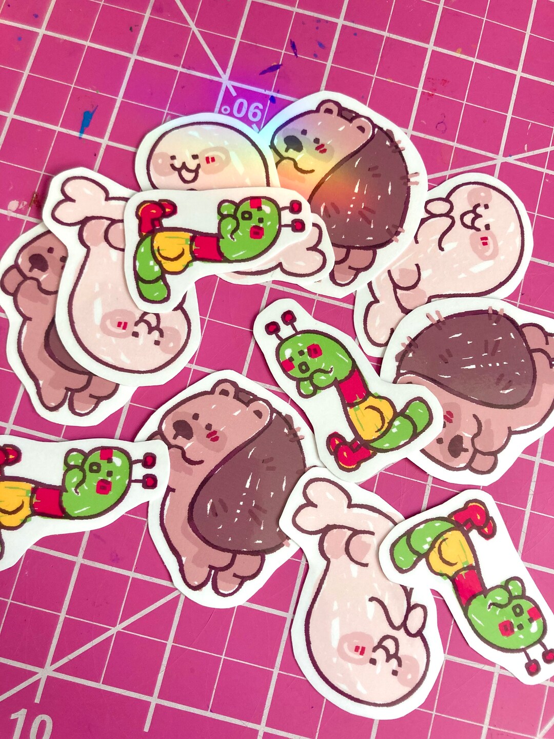 Cheeky Fella Stickers. Will Change Your Life GONE WRONG 100% - Etsy