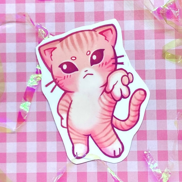 Kitty Peace Sign - Etsy