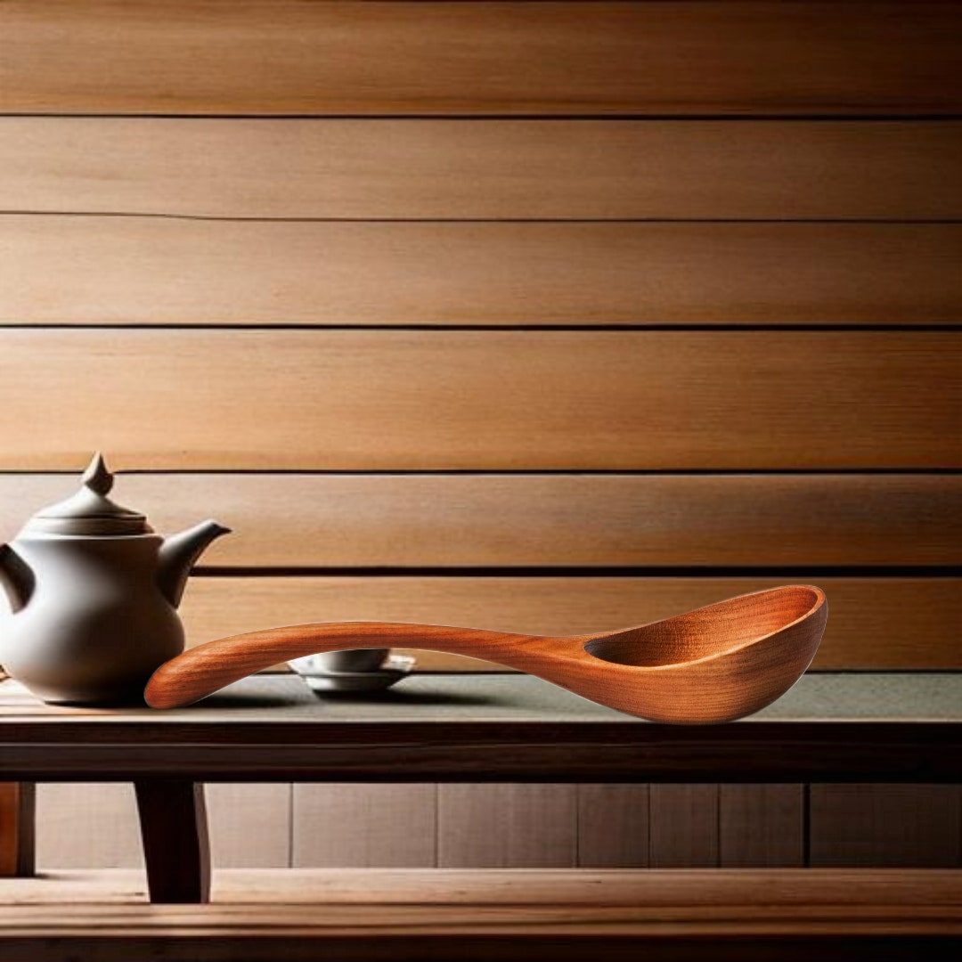 Handmade Wooden Ladle 12 Hand Carved Large Soup Ladle/made - Etsy