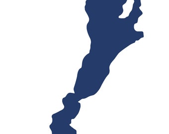 Lake George High Resolution Digital File Set - SVG, PDF, JPG (instant ...