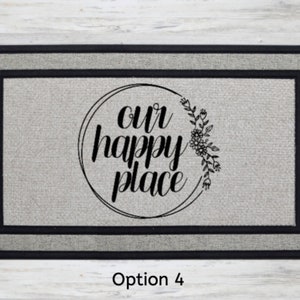 This is Our Happy Place Door Mat - Etsy