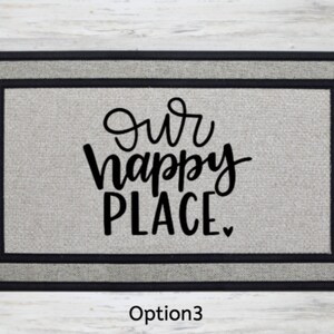 This is Our Happy Place Door Mat - Etsy