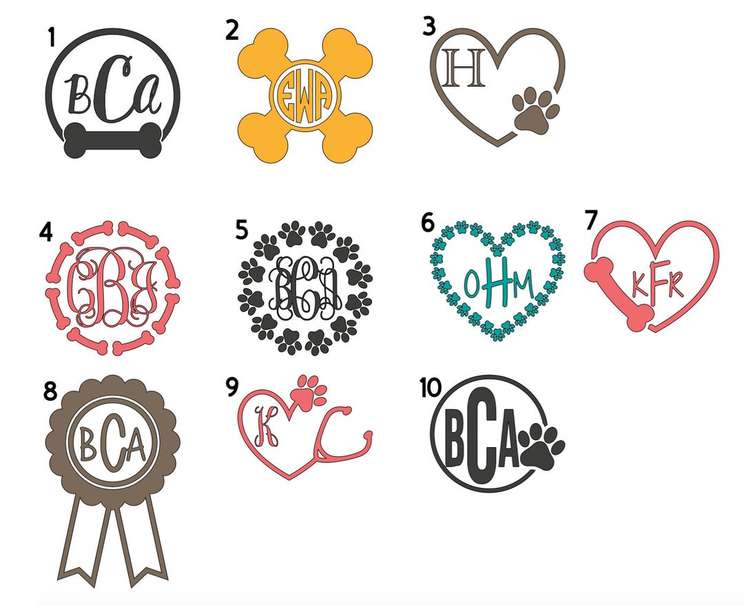 Monogram Decals/monogram Car Decals/monogram Yeti Decals/monogram ...