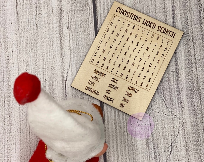 SVG Laser Cut File Santa/elf Cam Bundle | Christmas Tree Ornament ...