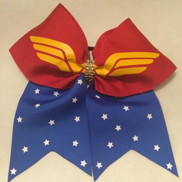 Super Hero Hair Bow - Etsy