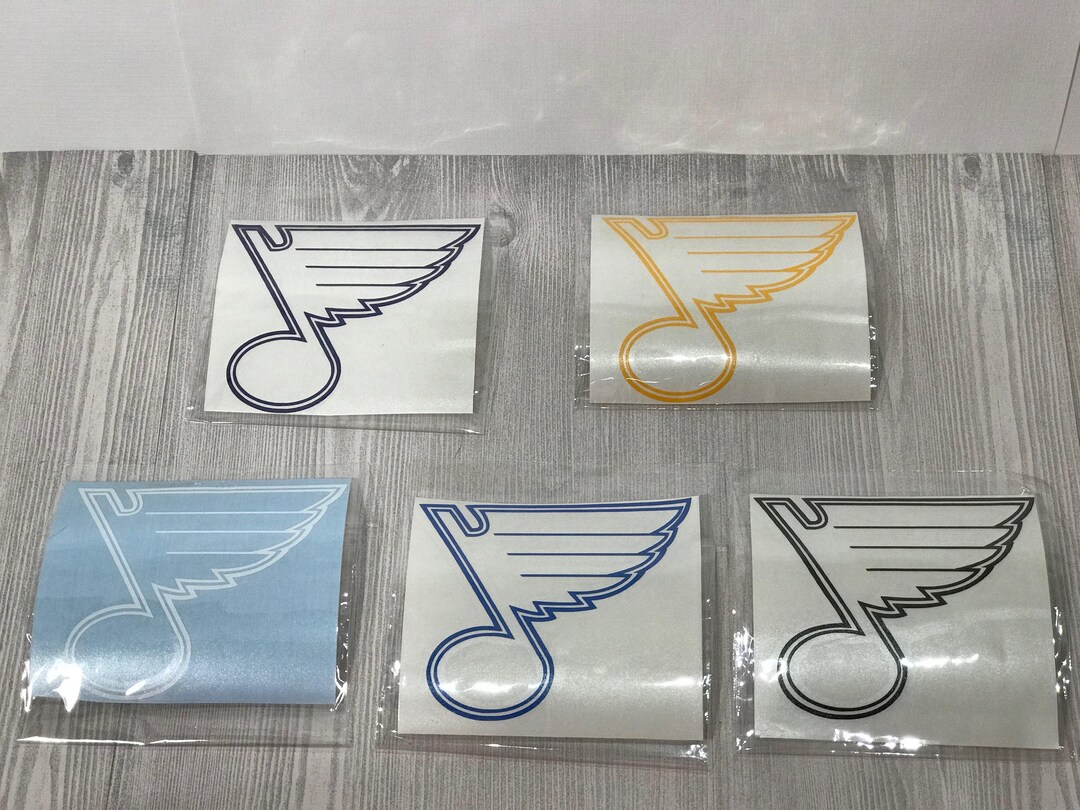 STL Blues Vinyl Decals/stl Blues Yeti Decals/stl Blues Decals - Etsy