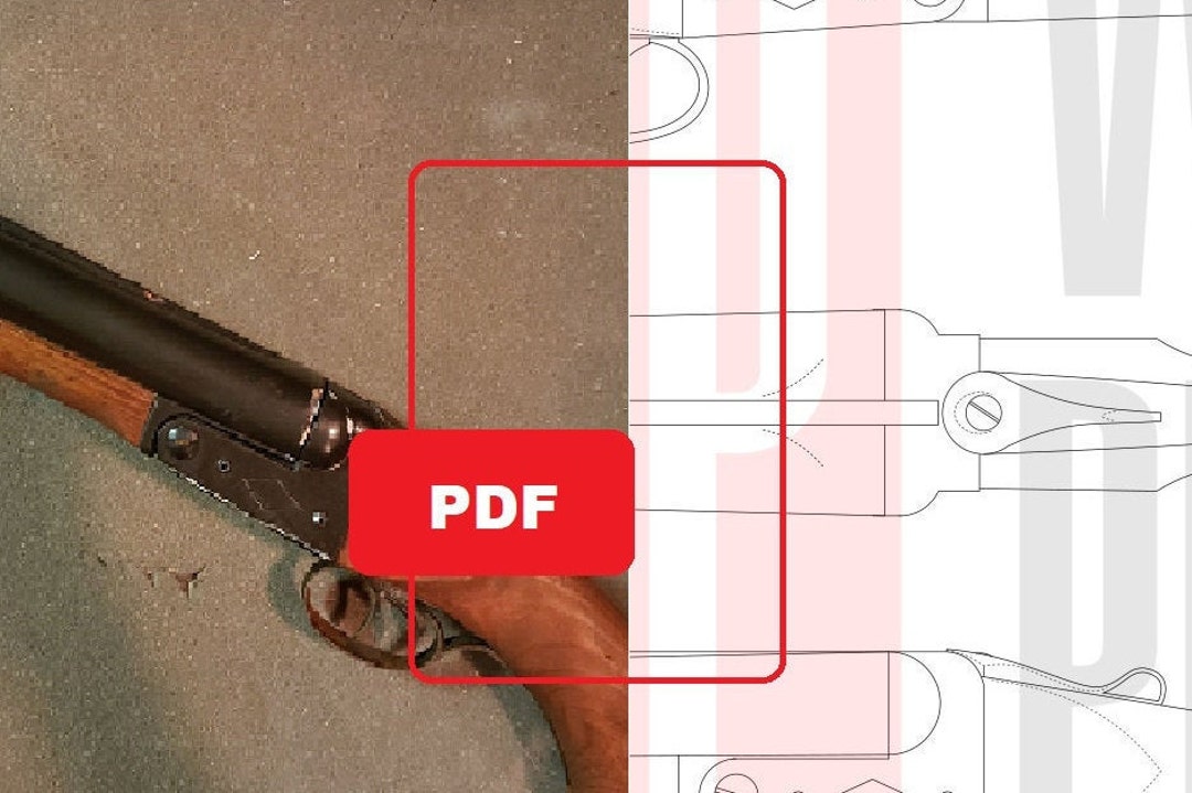MAD MAX Sawed off Shotgun PDF Blueprint - Etsy