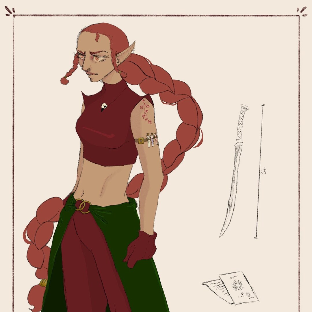 Character Map Illustration Commission - Etsy