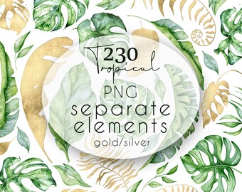 Safari animals animals clip art gold foil clipart clipart | Etsy