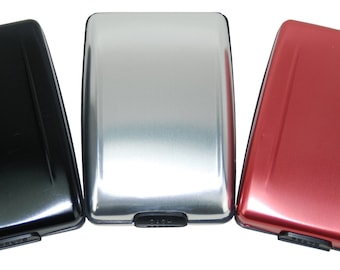 Aluminum Card Case - Etsy