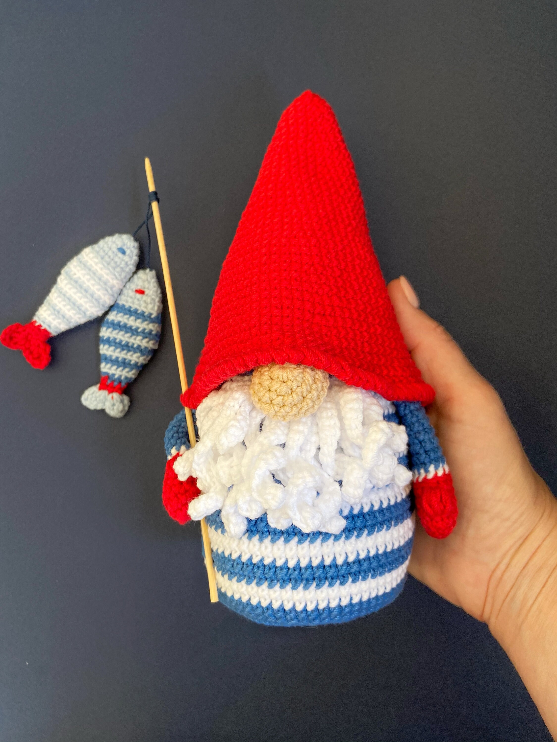 Gnome crochet pattern Amigurumi pattern Sailor Gnome | Etsy