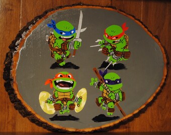 Tmnt painting | Etsy