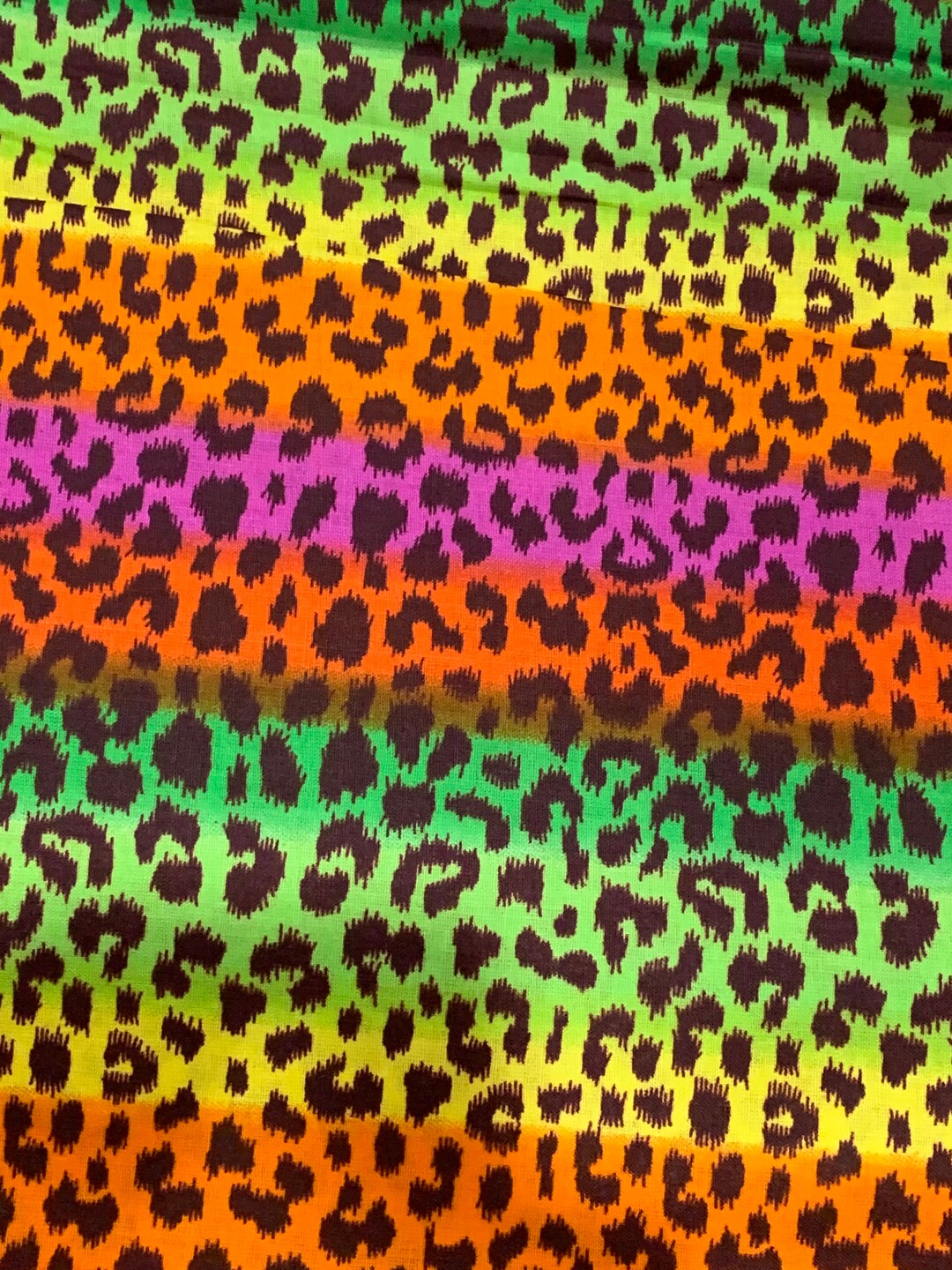 Multicolored Animal Print Cotton Fabric: Quilting & Mask Making - Etsy