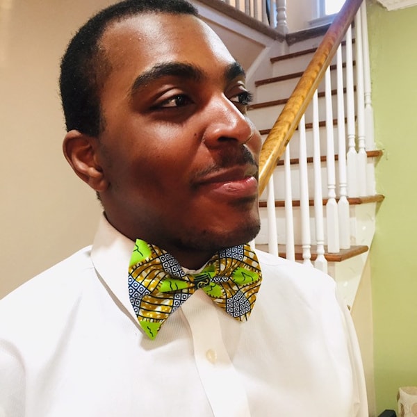 African Bow Tie for Men - Etsy