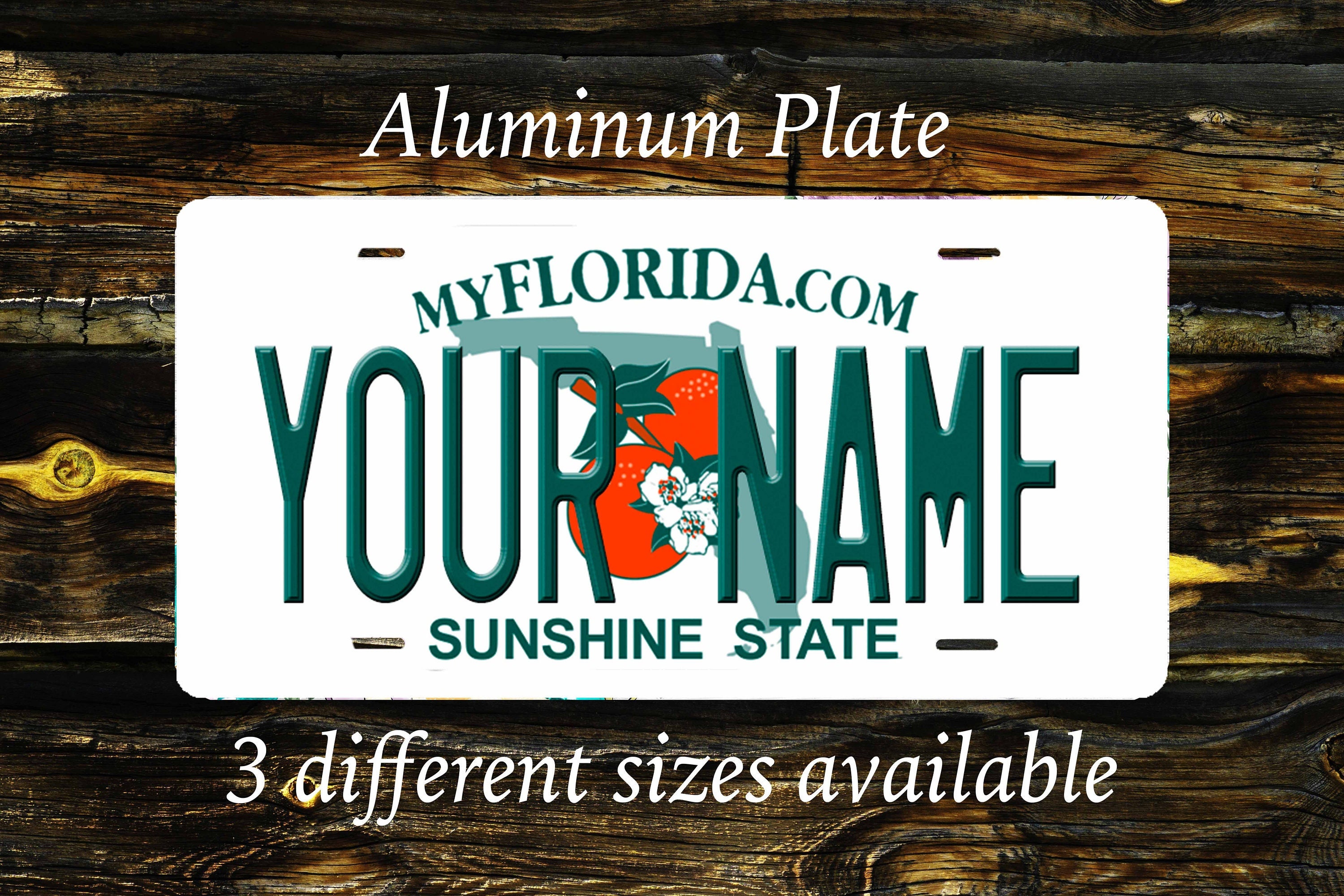 Florida License Plate, State, Novelty, License Plate, Personalized Car ...