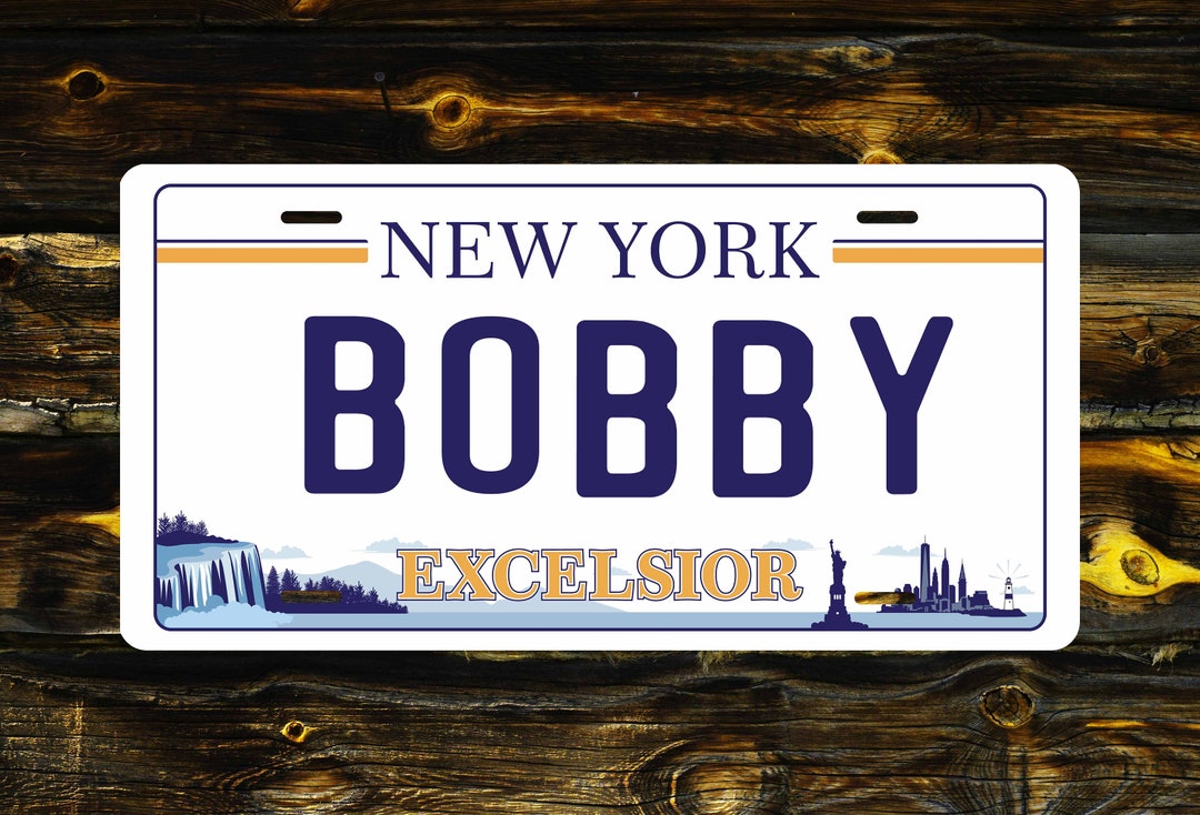 New York, State, Novelty, License Plate, Personalized Car, Truck, Bike ...