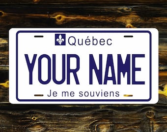 Quebec License Plate - Etsy Canada