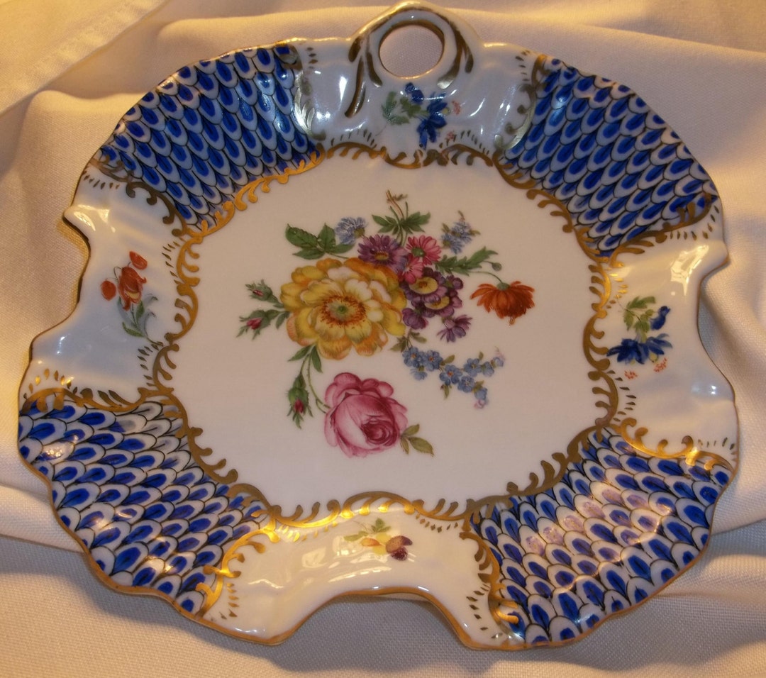 Vintage Heirloom Porcelain Dish - Etsy