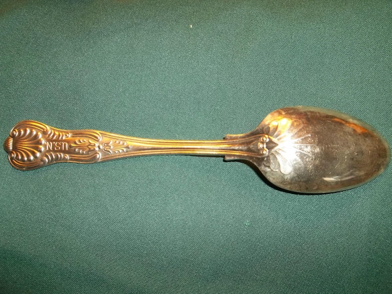Vintage WWII US Navy Serving Spoon - Etsy