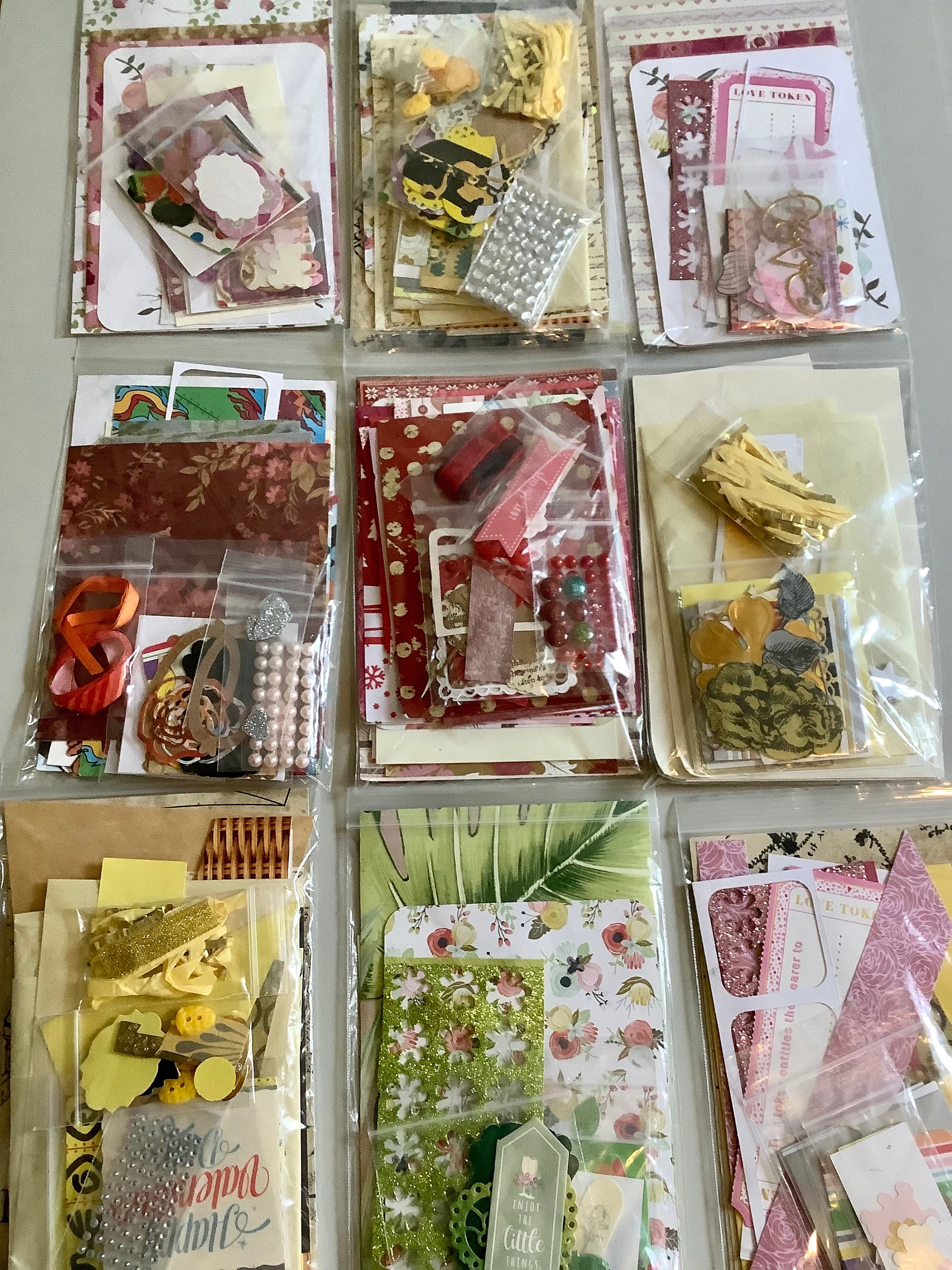 SCRAP GRAB BAG 50 Pieces - Etsy UK