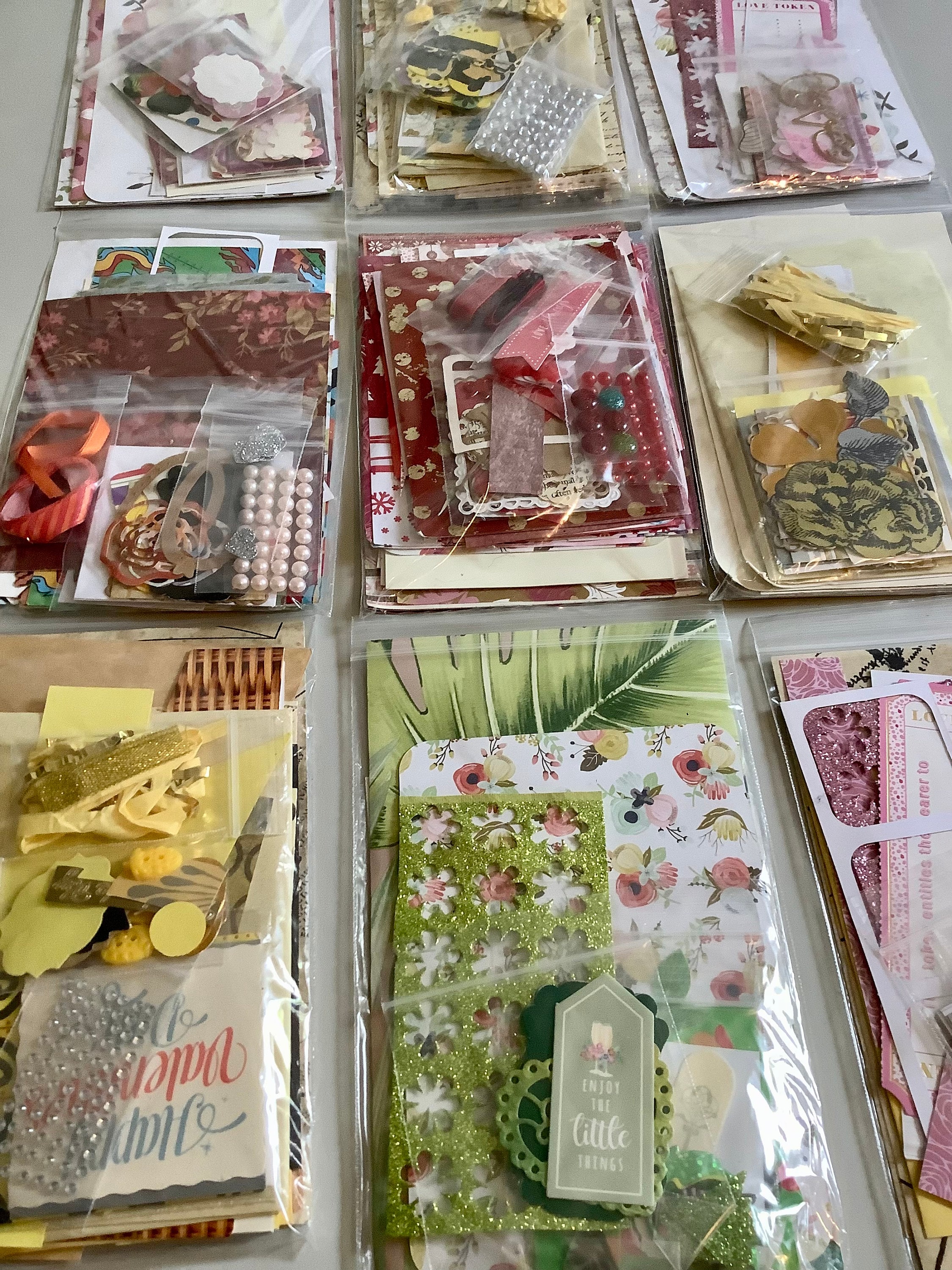 SCRAP GRAB BAG 50 Pieces - Etsy UK