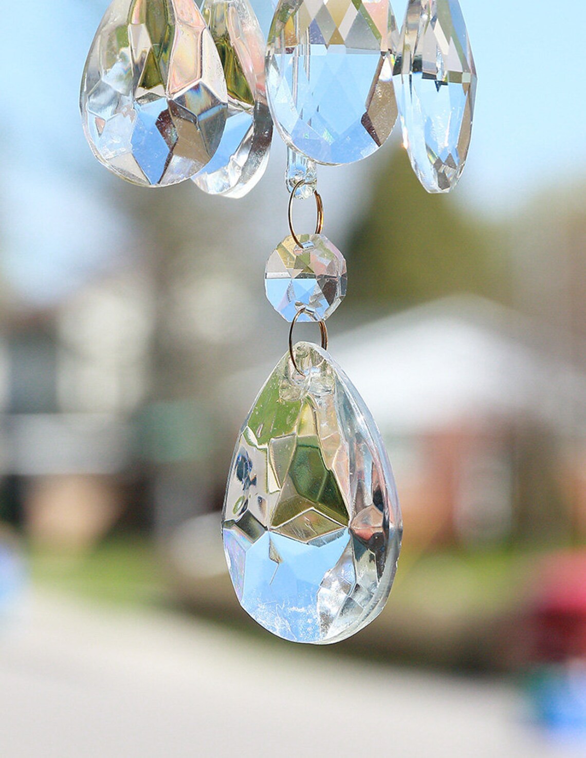 Crystal Suncatcher Custom Made Rainbow Prisms Window Decor - Etsy