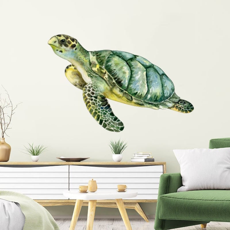 Turtle Decal - Etsy