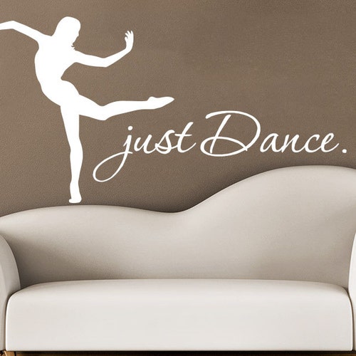 Dance Wall Decal Vinyl Sticker Decals Ballet Dancing Ballerina - Etsy
