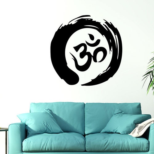 Zen Circle Wall Decal Vinyl Sticker Art Decor Bedroom Design - Etsy