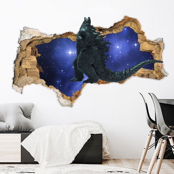 Godzilla Sticker - Etsy